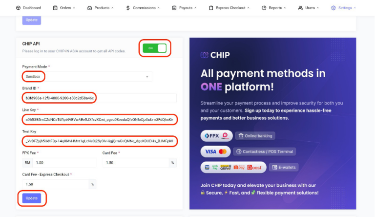 CHIP Collect - Founder HQ: getting started